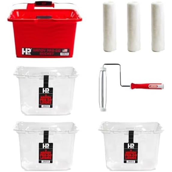 Handy Paint Products Handy Pro-Go Paint Kit - Includes Pro-Go Bucket, 9 ...