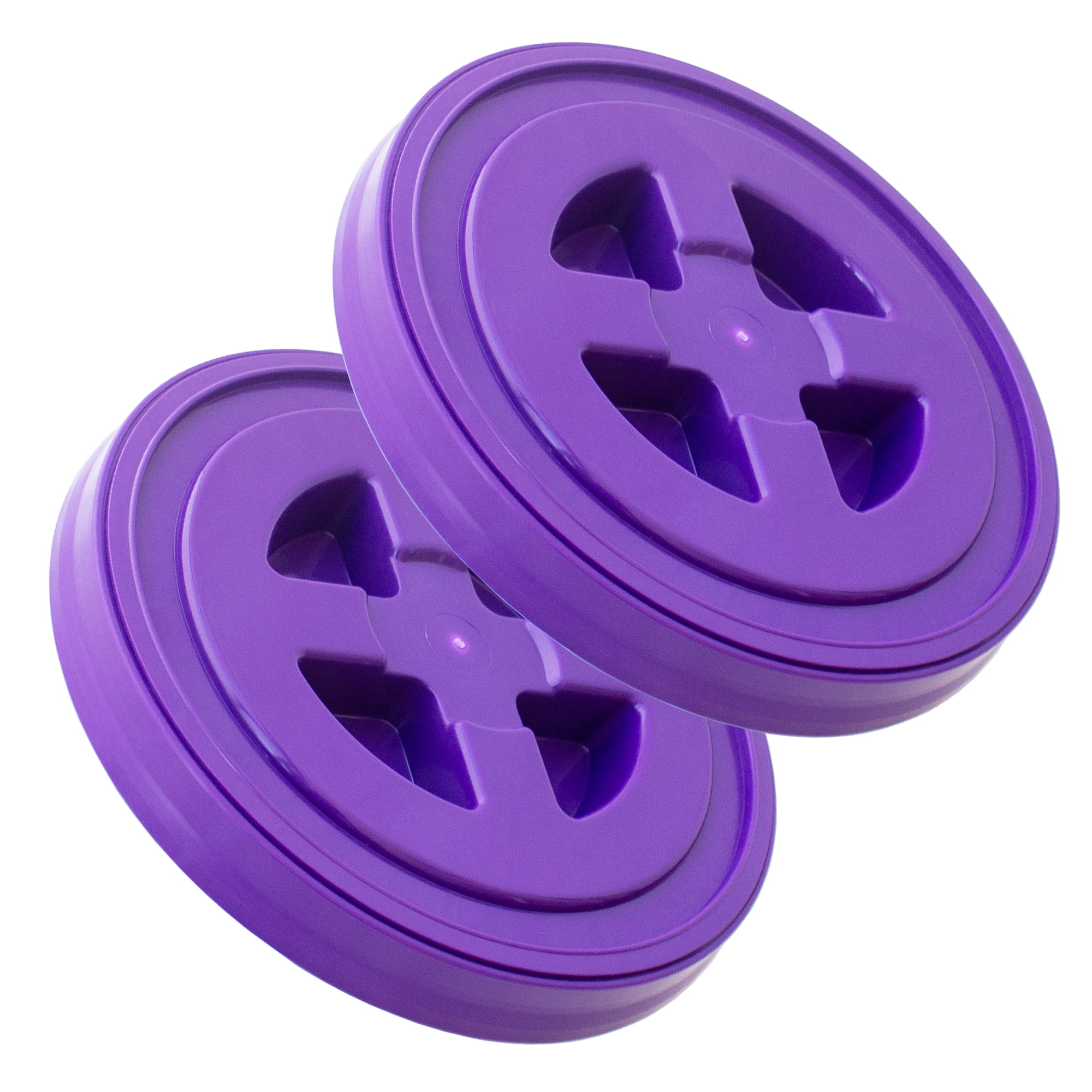 Handy Pantry Smart Seal Replacement Lid - 2 Pk, Purple - Easy Screw Top ...