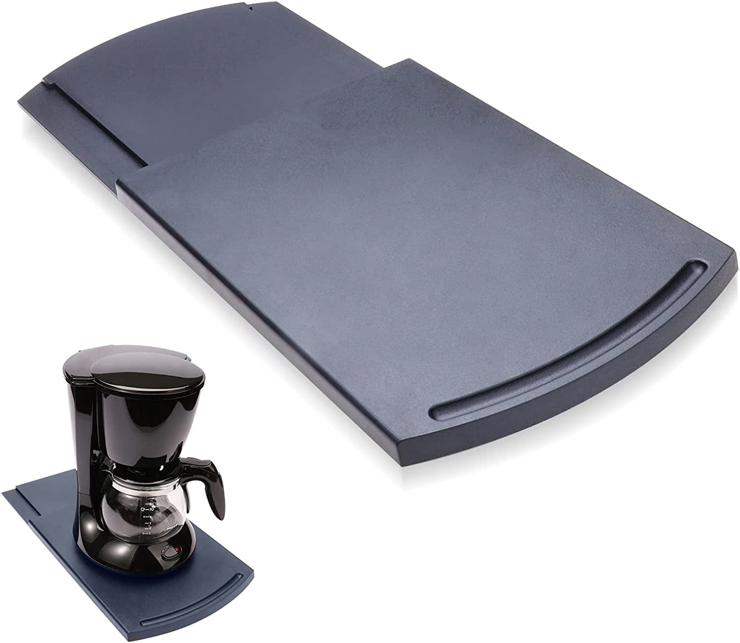 Handy Sliding Tray for Coffee Maker, Kitchen Appliance Moving Caddy ...