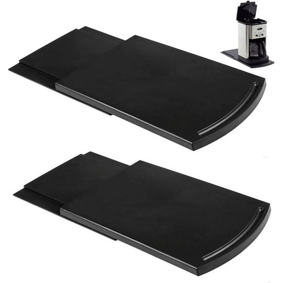 Handy Sliding tray Tray Mat for Coffee Maker,Kitchen Appliance Moving ...