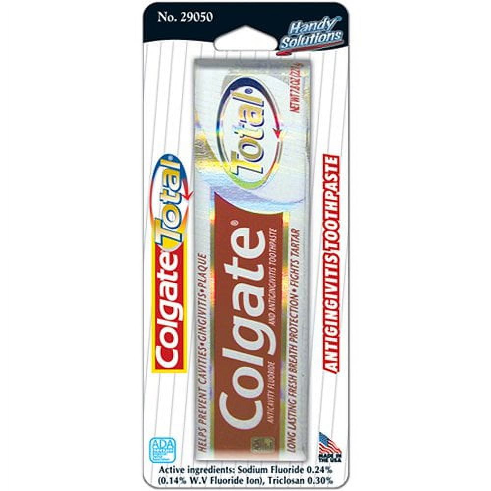 Handy Solutions Colgate Total Toothpaste, .75-Ounce Packages - Walmart.com