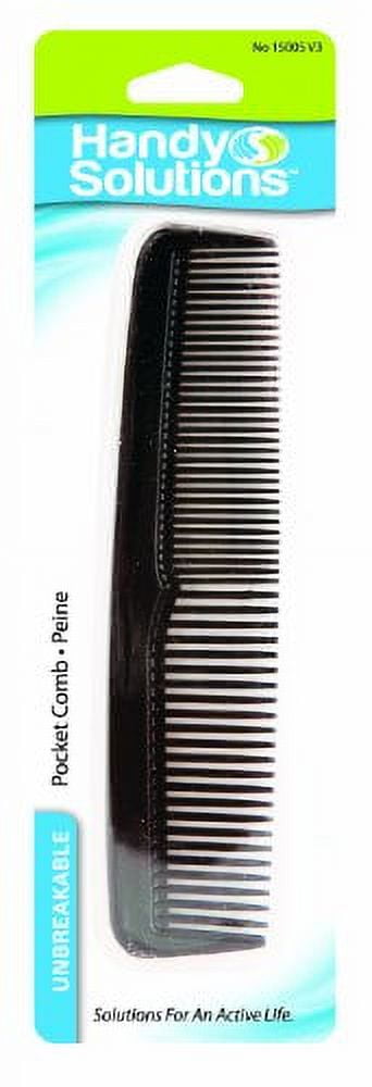 Handy Solutions Handy Black Pocket Comb - Walmart.com