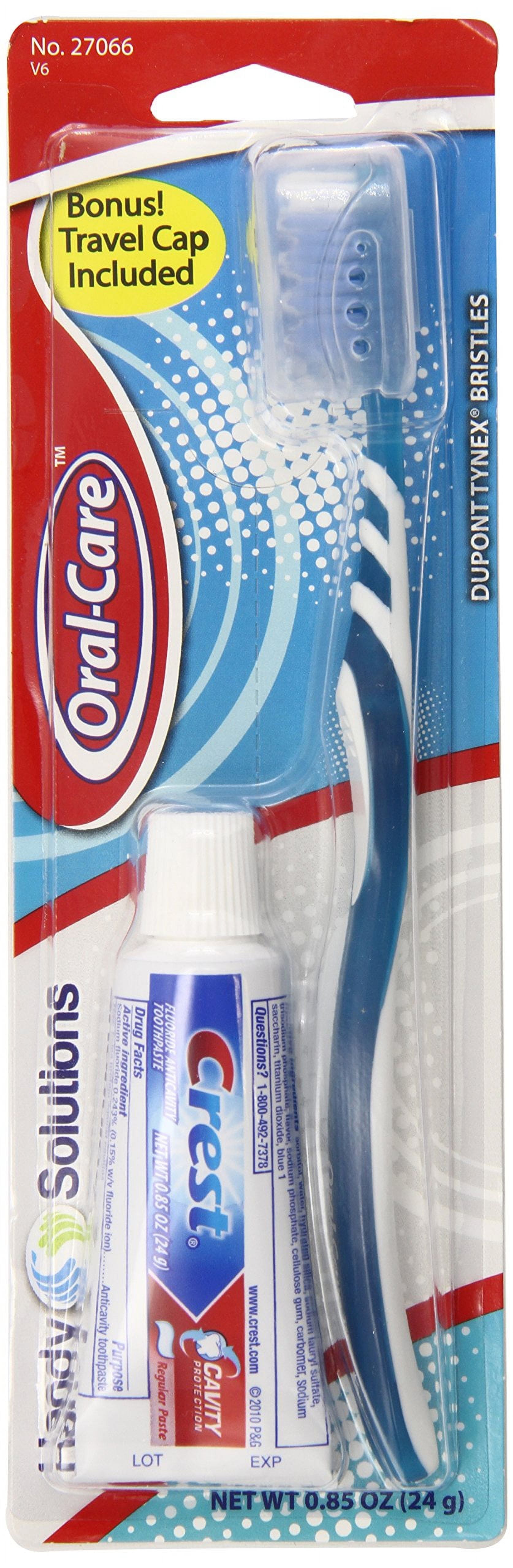 Handy Solutions Toothbrush/toothpaste Kit Crest, (Pack of 8), Colors ...
