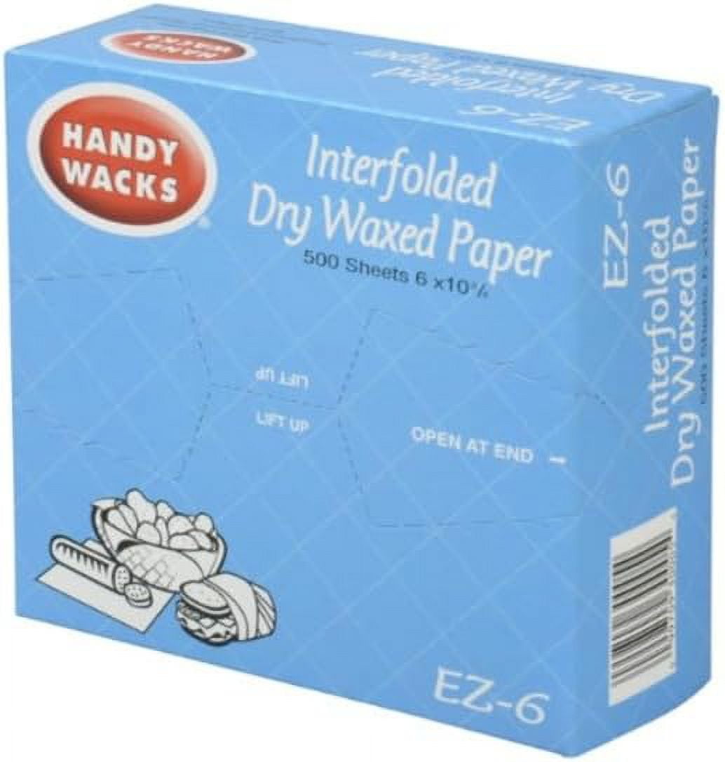 Handy Wacks EZ6C, 6x10-3/4-Inch Interfolded Dry Waxed Paper 1EACH ...