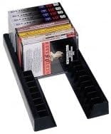 HandyCT Multimedia Storage And Organizers, Storage Rails DVD, Black ...
