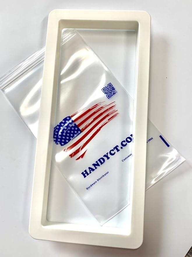 HandyCT Trash Grommet 5" X 12" Paintable 1" Deep, Plastic 1052 (White ...