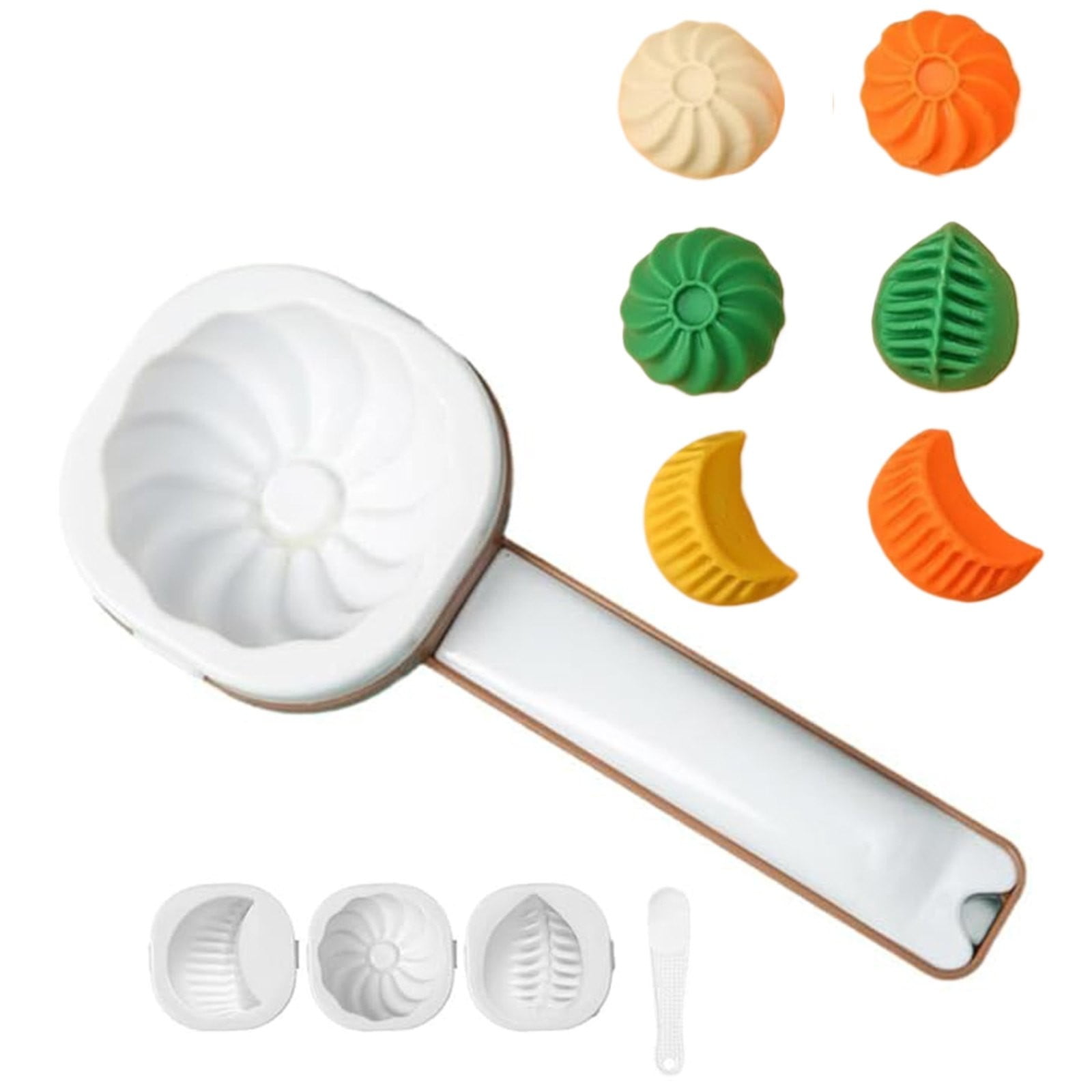 HandyHome Baozi Dumpling Mould Mooncake Mold, Diy Steamed Dumplings Bun ...