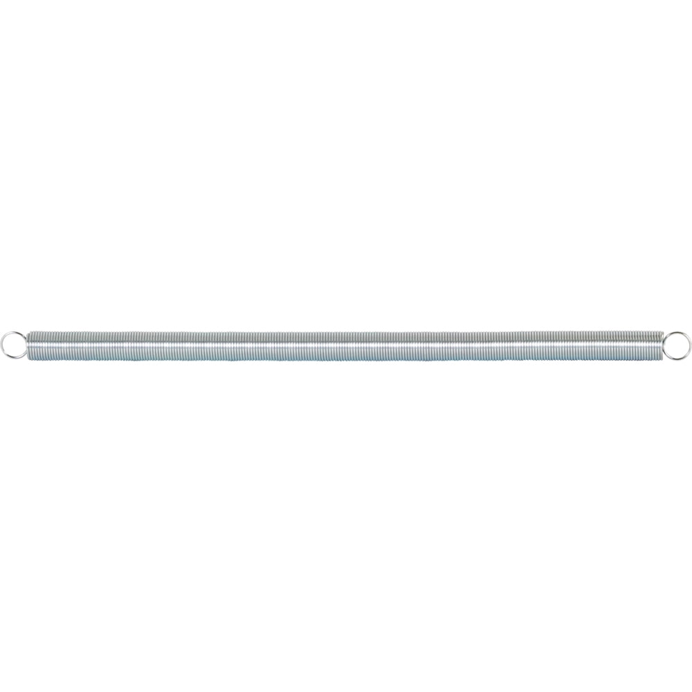 Extension Spring, 7/16 in. x 10-1/4 in. x 0.041 in., Steel, Single Loop ...