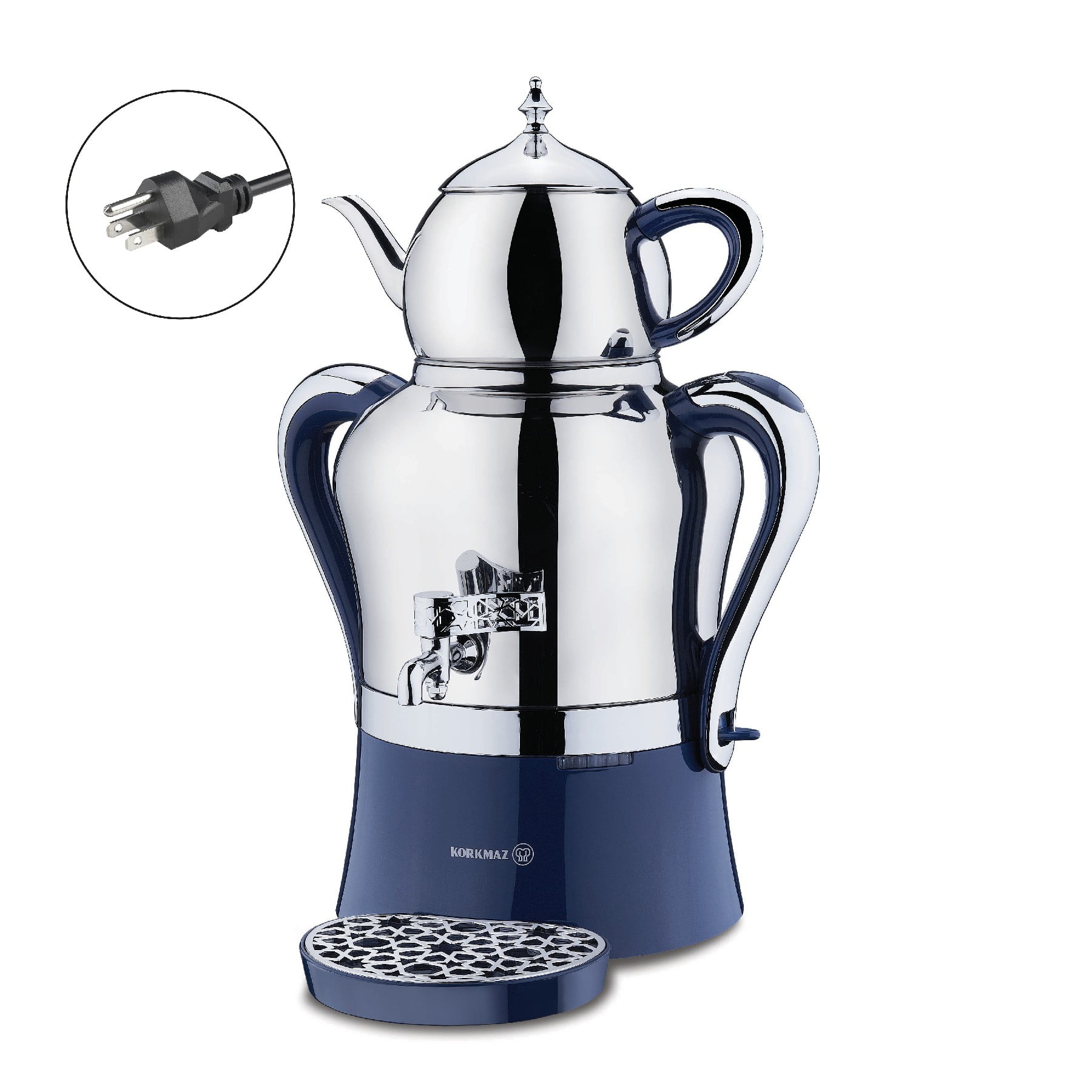 Korkmaz Hanedan Premium Silver 18/10 Cr-Ni Stainless Steel Dishwasher ...