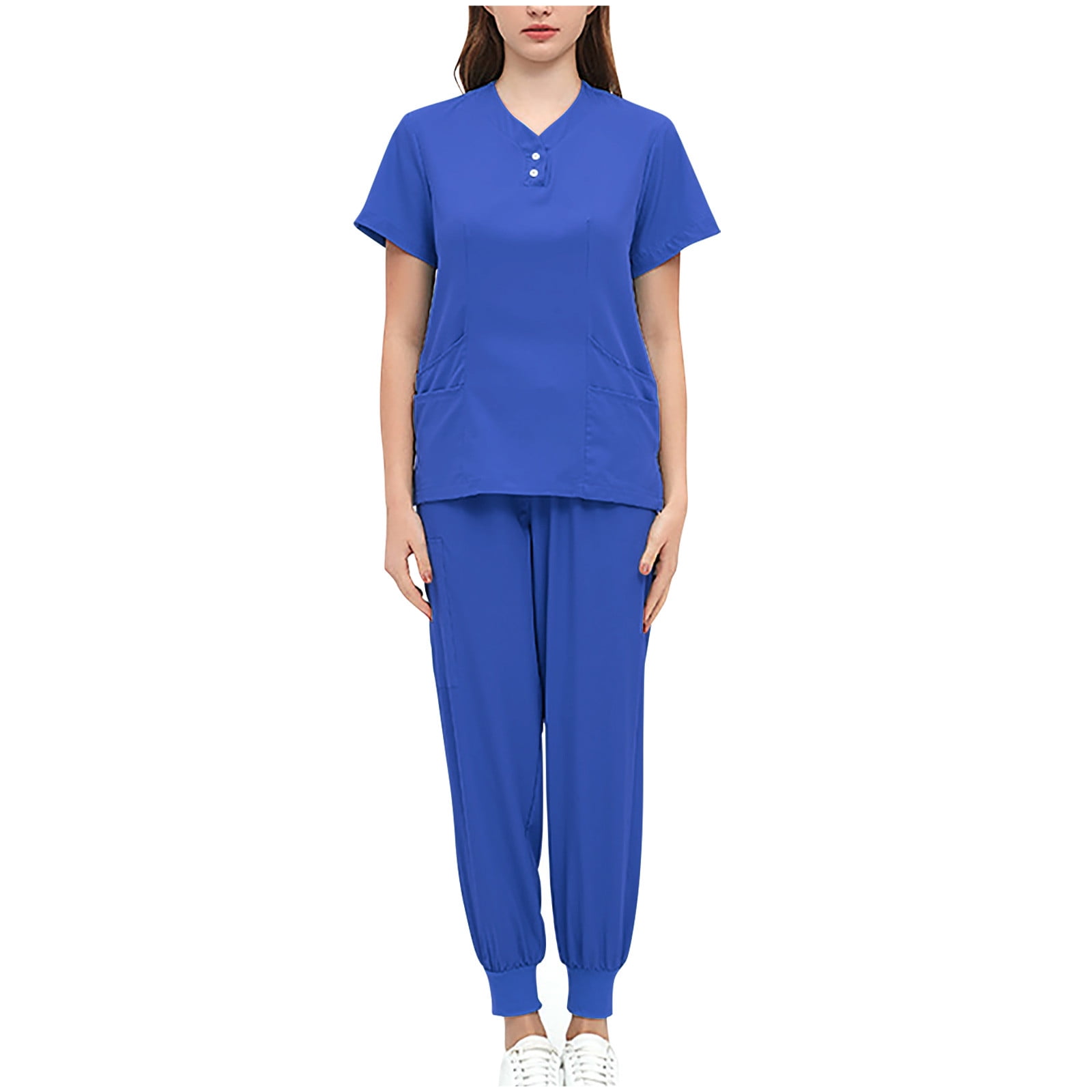 Hanen Scrubs Medical Uniform & Scrubs Women and Man Scrubs Set Medical ...