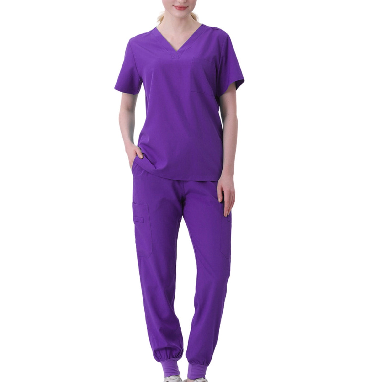 Hanen Women's Medical Uniforms & Scrubs Breathable Cool Stretch Fabric ...