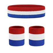 Joyoyo Sports Headbands for Men, 4 Pack Mens Sweat Bands Workout ...