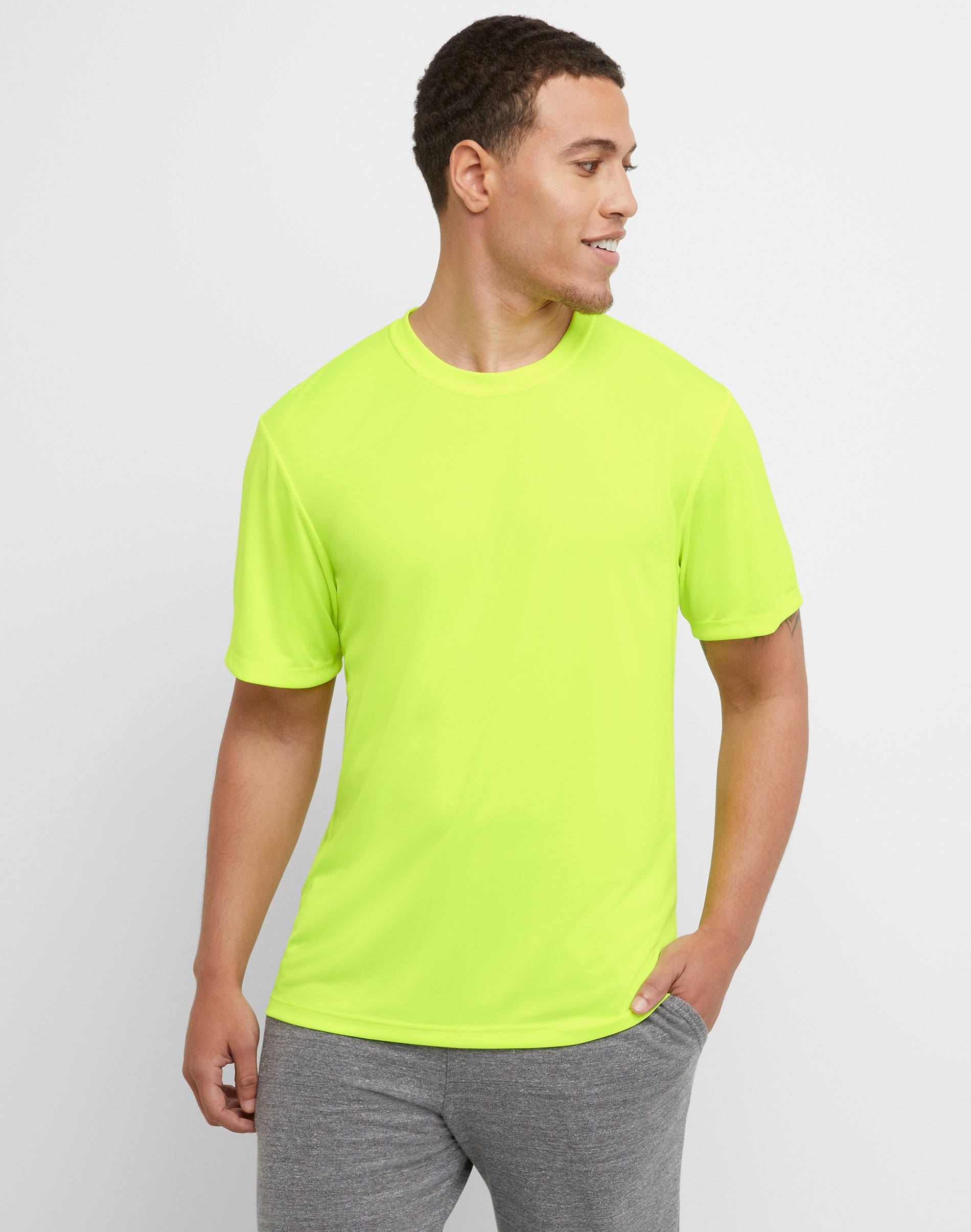 Hanes 2-Pack Cool Dri Men's T-Shirt Sport Performance Tee Comfort ...