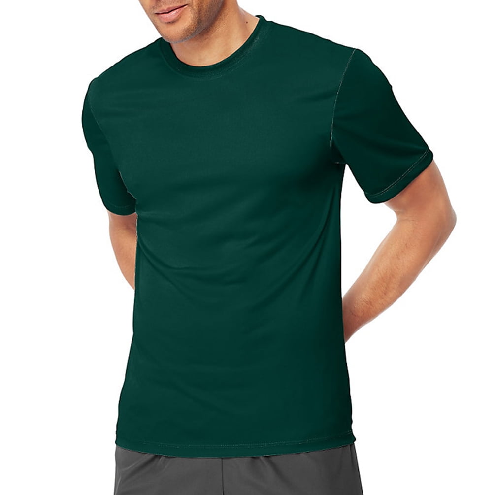 Hanes 4820 Adult Cool Dri With Freshiq T-Shirt - Walmart.com