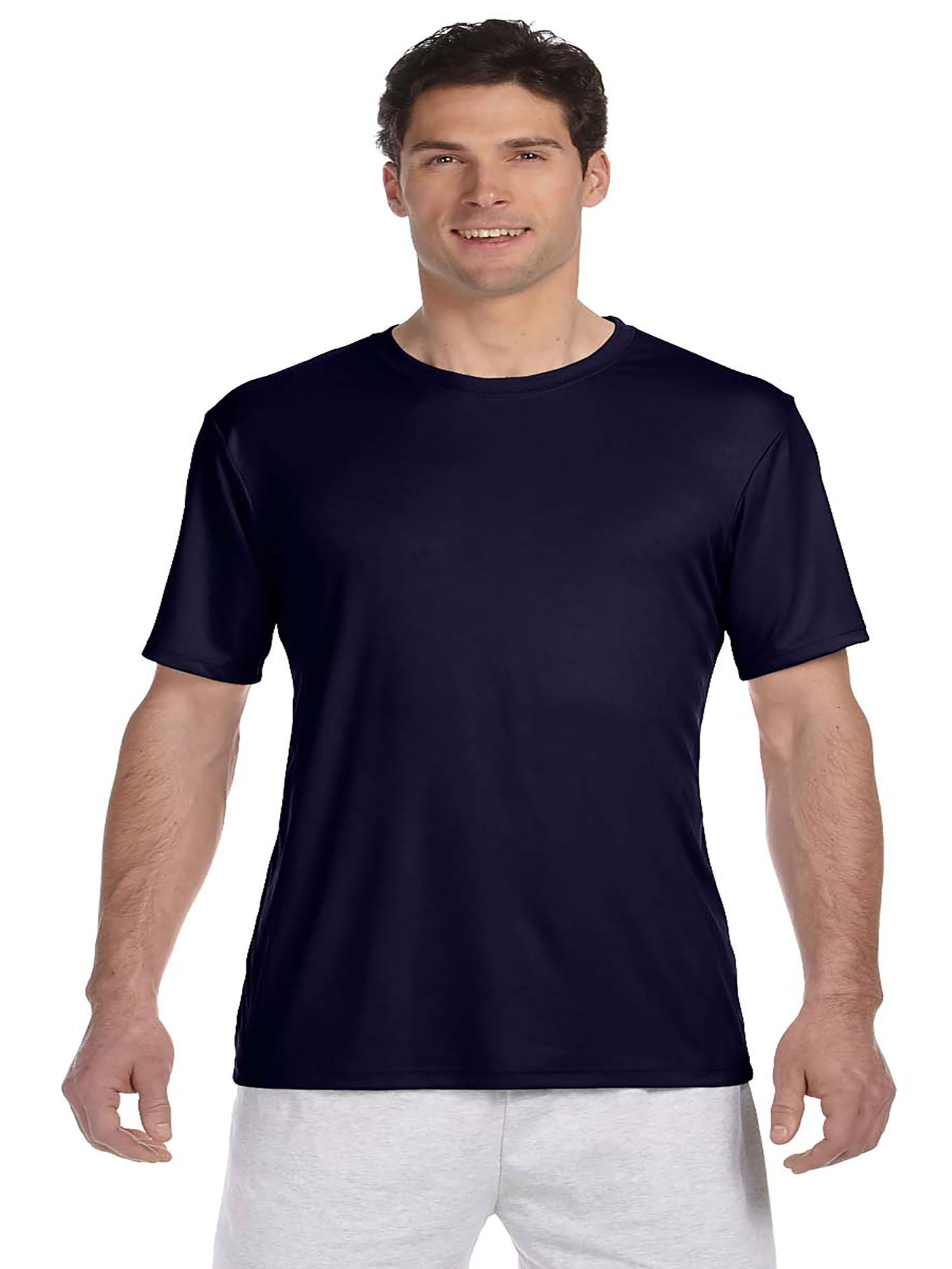 Hanes 4820 Adult Cool Dri With Freshiq T-Shirt - Walmart.com