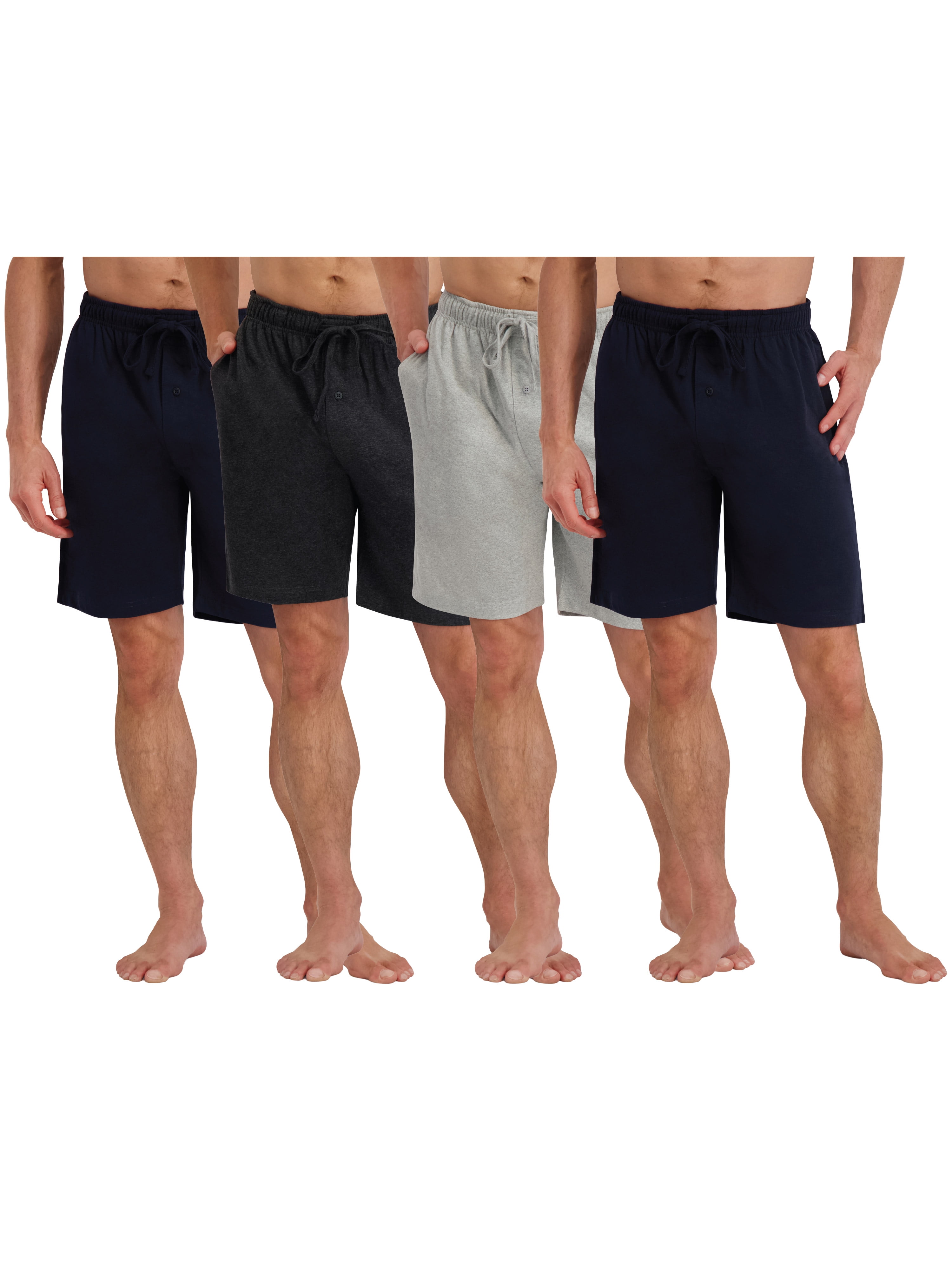 Hanes 4pk Knit Sleep Short Bonus Pack, Sizes S-XL - Walmart.com