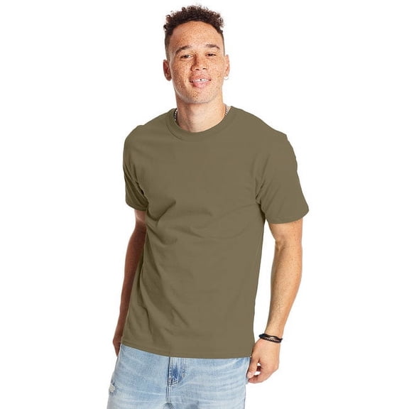 Hanes Mens Premium Beefy-T Cotton Long Sleeve T-Shirt, Sizes S-3XL ...