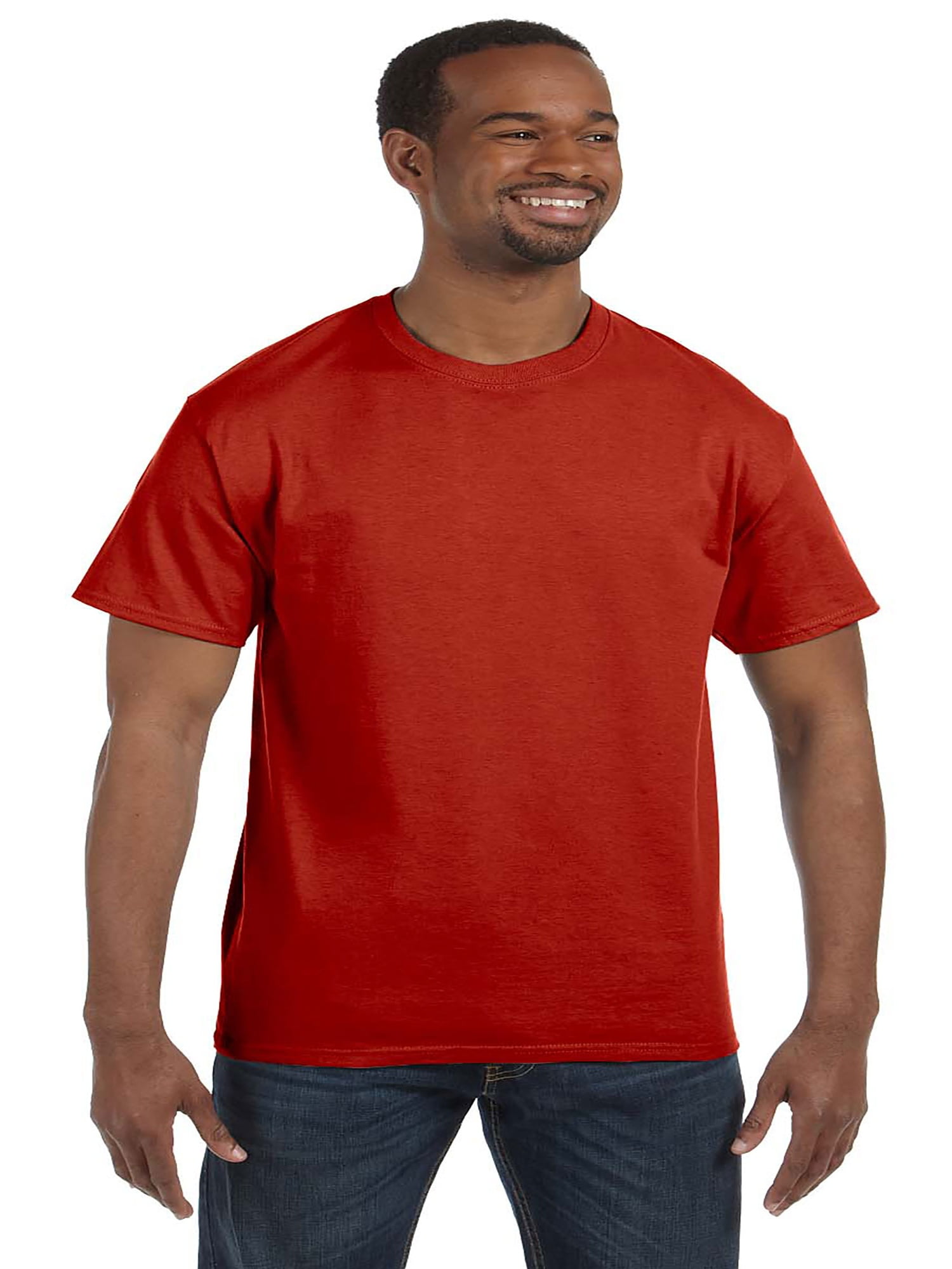 Hanes 5250T Men'S 6.1 Oz. T-Shirt - Walmart.com