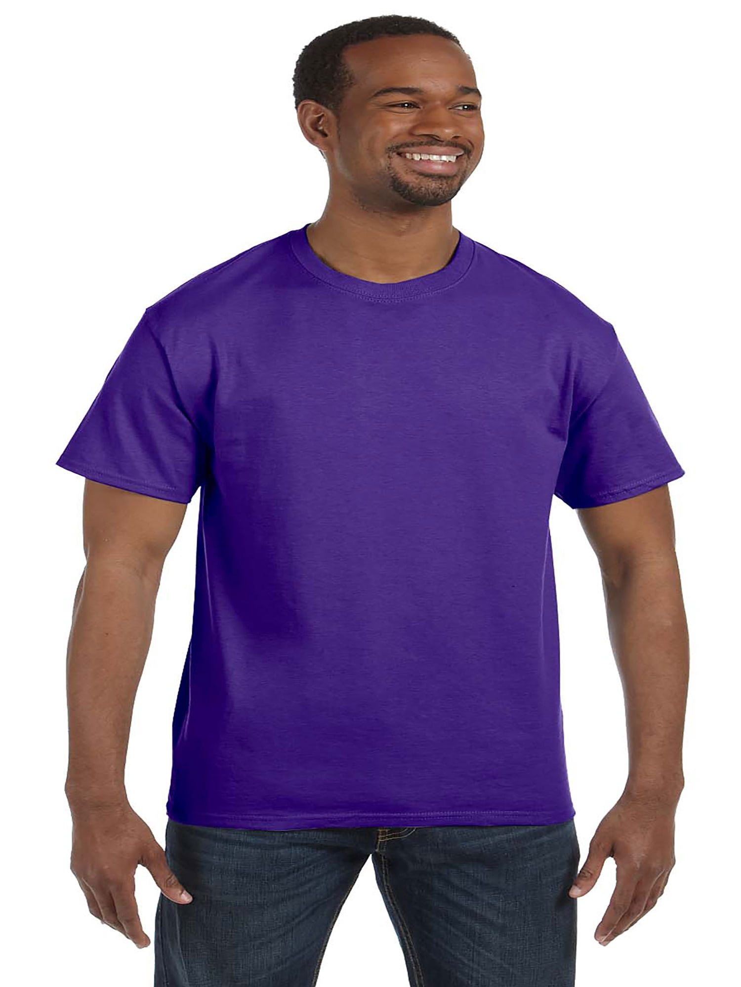 HANES 5250T MEN'S 6.1 OZ. T-SHIRT - Walmart.com