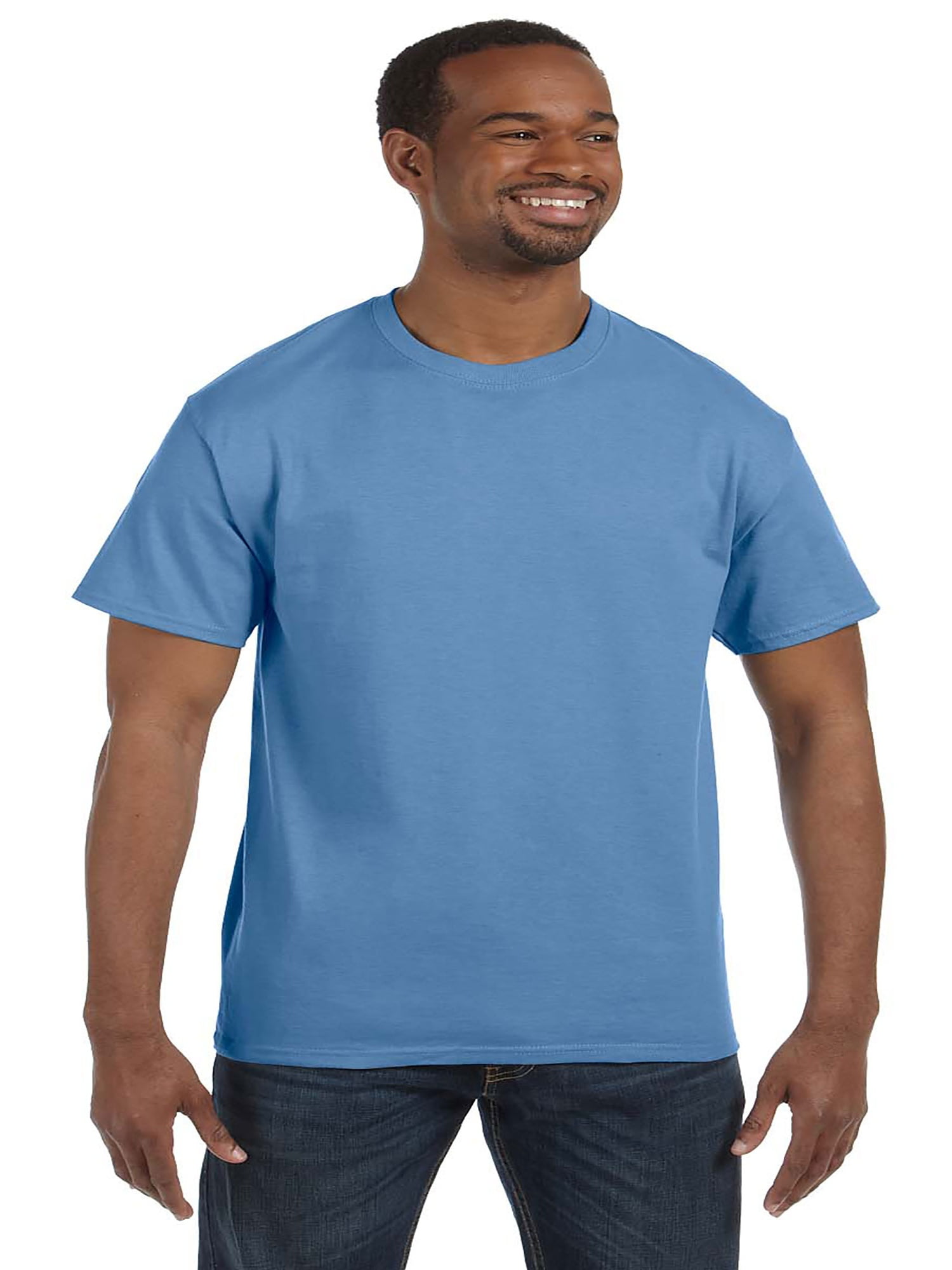 HANES 5250T MEN'S 6.1 OZ. T-SHIRT - Walmart.com