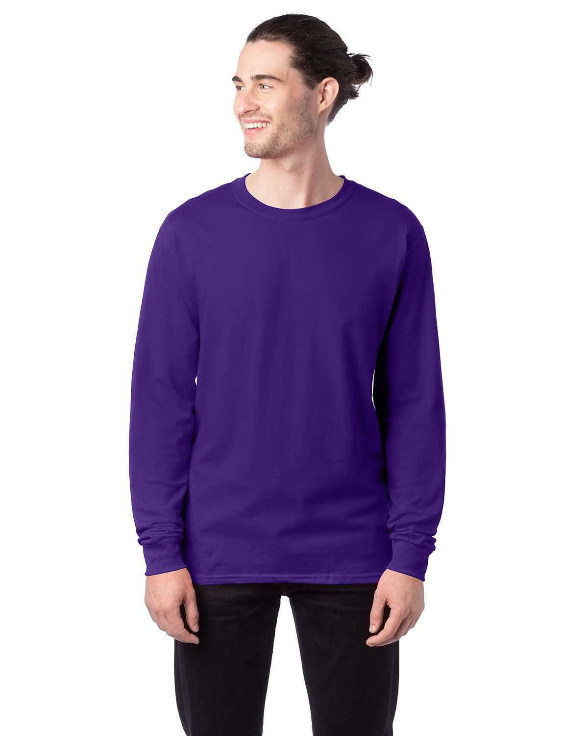 Men's ComfortSoft Long-Sleeve T-Shirt - Walmart.com