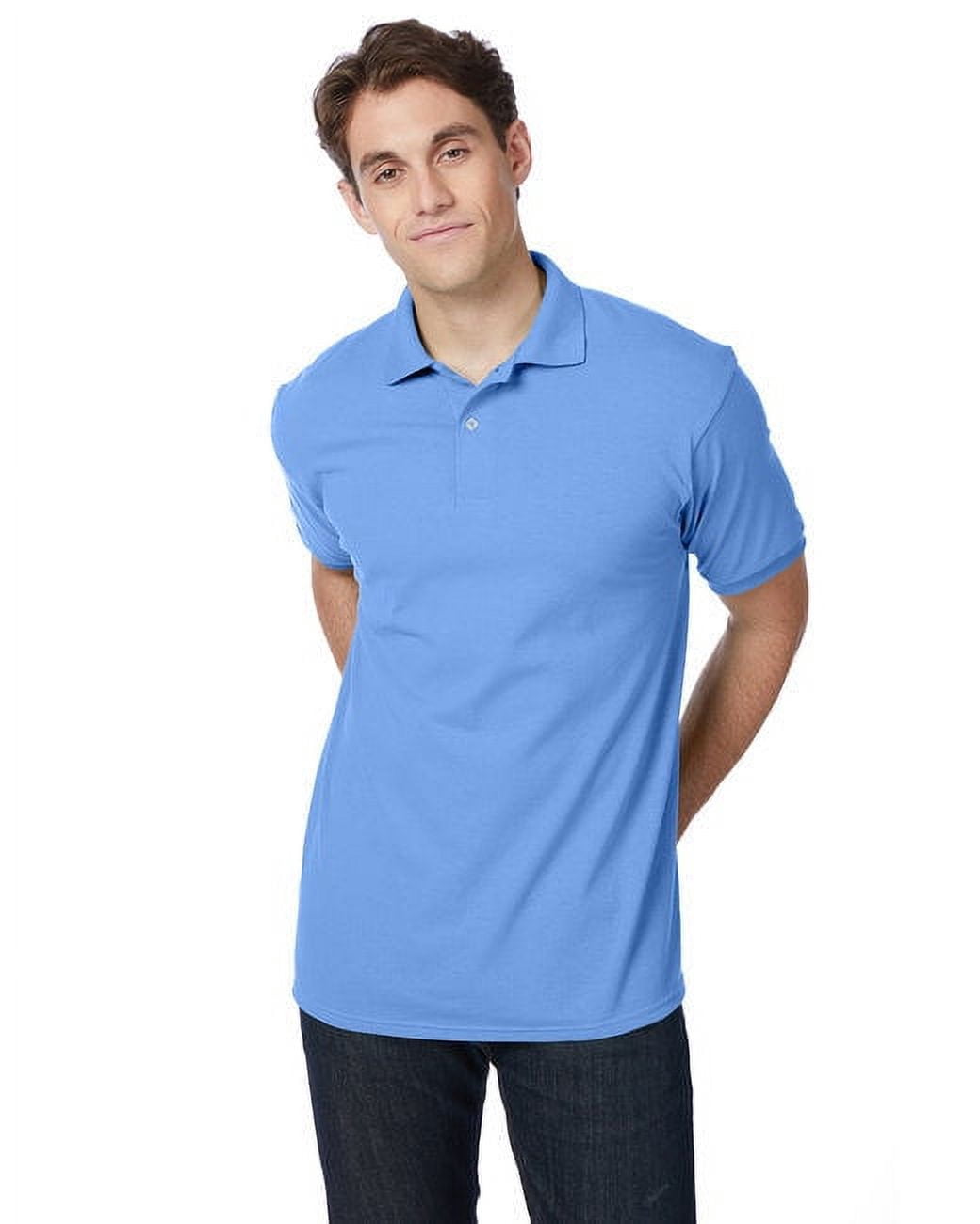 Hanes Adult EcoSmart Polo - Support Education - Walmart.com