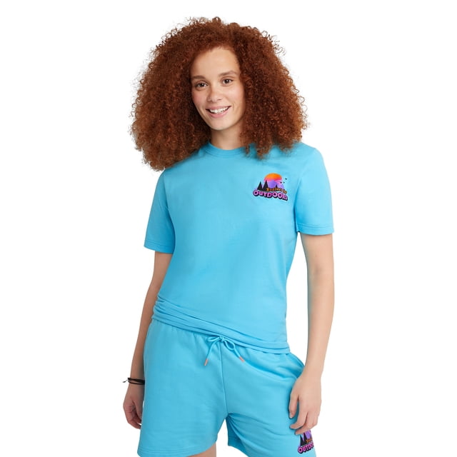 Hanes All Gender Explorer Collection Summer Splash Graphic T-Shirt, Men ...