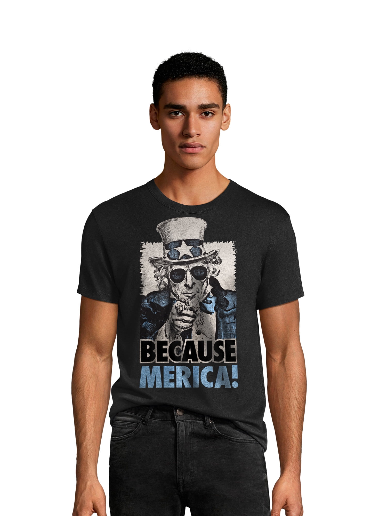 Hanes Americana Mens & Big Men's Graphic Tee Shirt, Sizes S-3XL ...