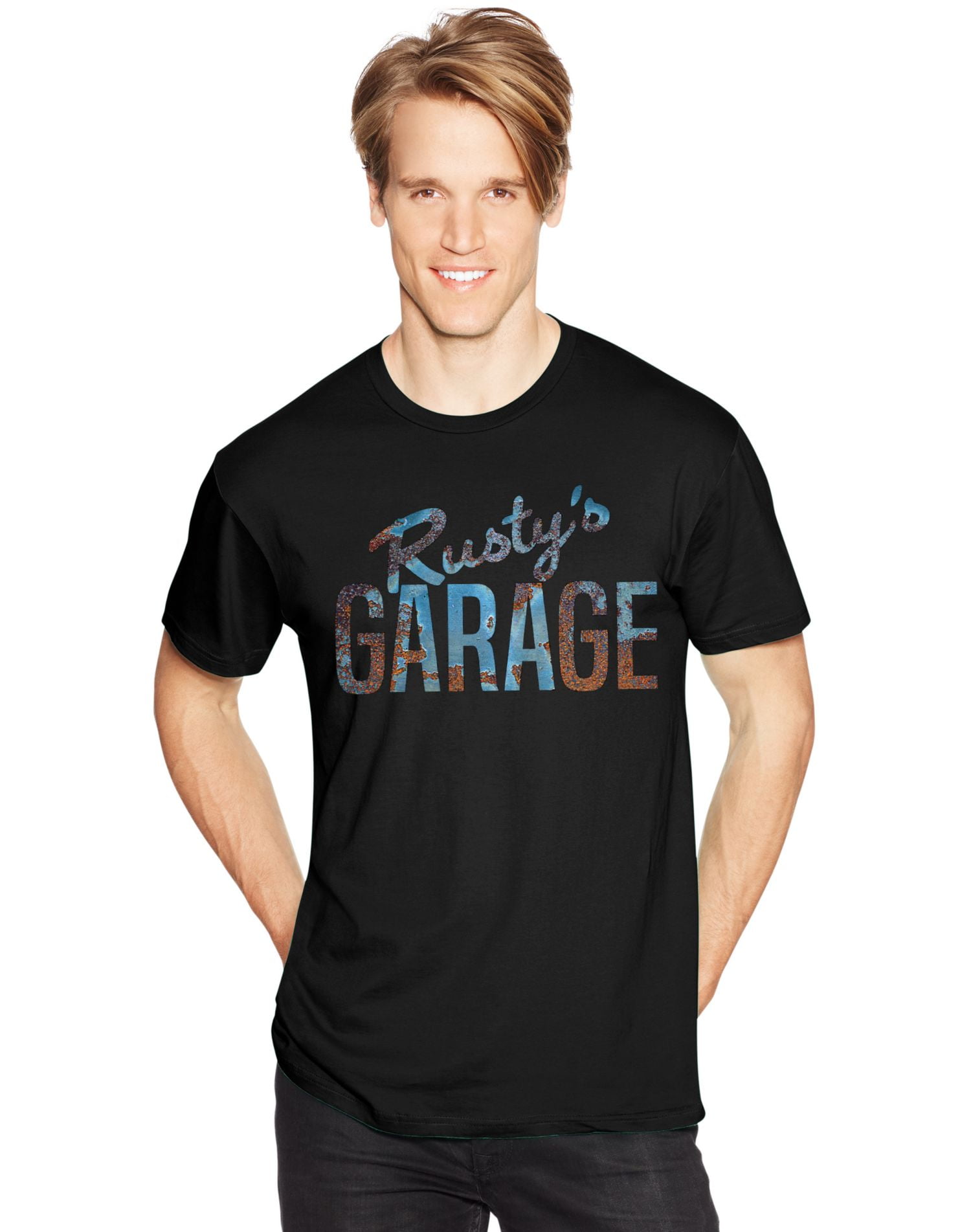 Hanes Americana Mens & Big Men's Graphic Tee Shirt, Sizes S-3XL ...