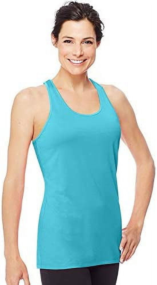 Hanes Assorted 2 Pack Womens Colored Long Rib Tanks (Size Small ...