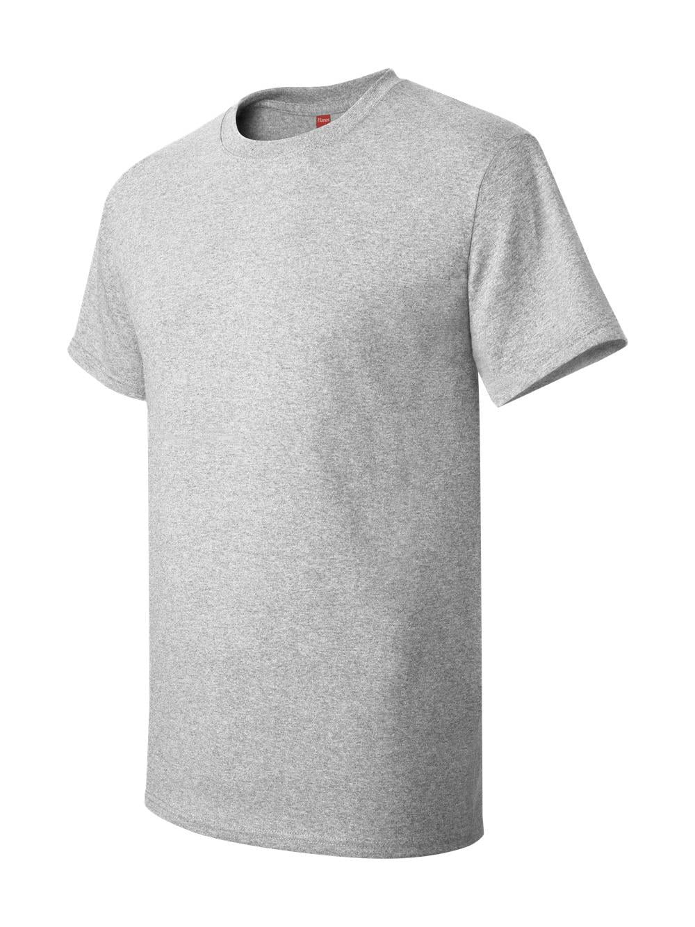 Hanes - Authentic Short Sleeve T-Shirt - 5250 - 3 Pack - Multi-Pack ...