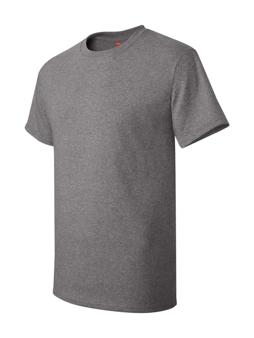 Hanes - Authentic Short Sleeve T-Shirt - 5250 - 3 Pack - Multi-Pack ...