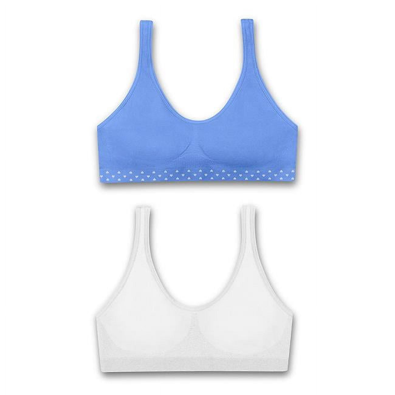 Hanes Big Girls Convertible Seamless training bras - Walmart.com