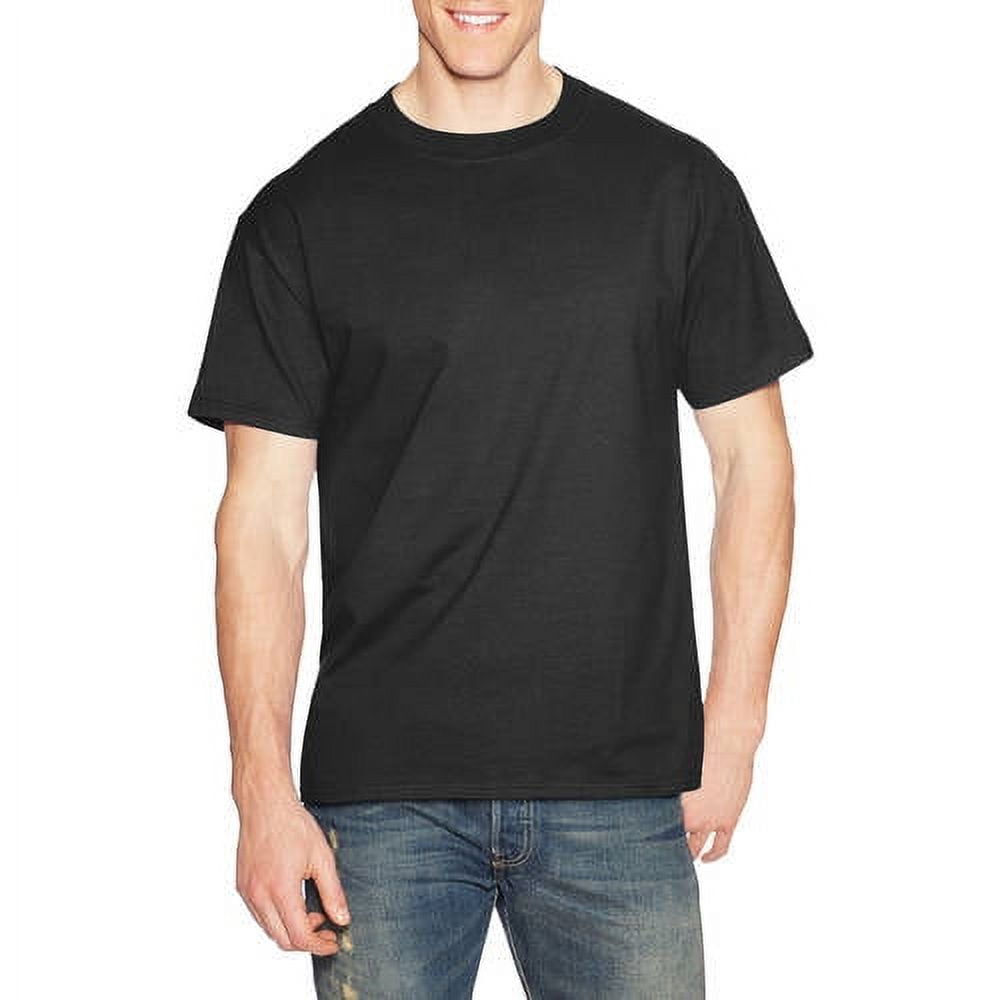 Hanes Comfort Soft Beefy T-Shirt for Big Men - Heavyweight, Short ...
