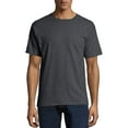 Hanes Beefy T-Shirt for Big Men - Heavyweight, Short Sleeve, Tall Sizes ...