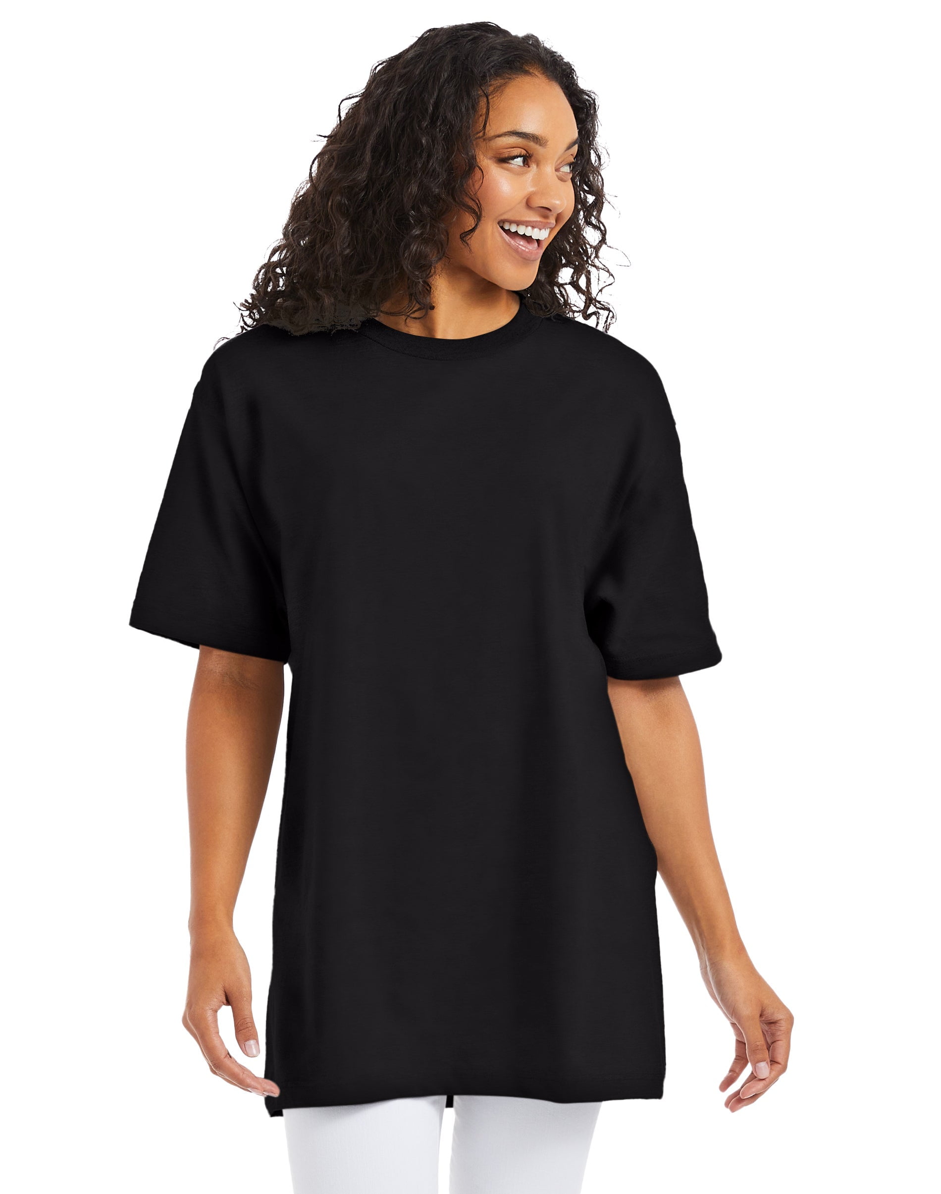 Hanes Comfort Soft Beefy T-Shirt for Big Men - Heavyweight, Short ...