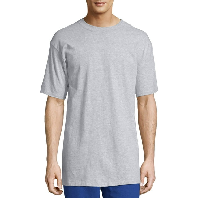 Hanes Big Men's Beefy Heavyweight Short Sleeve T-shirt - Tall Sizes, Up ...