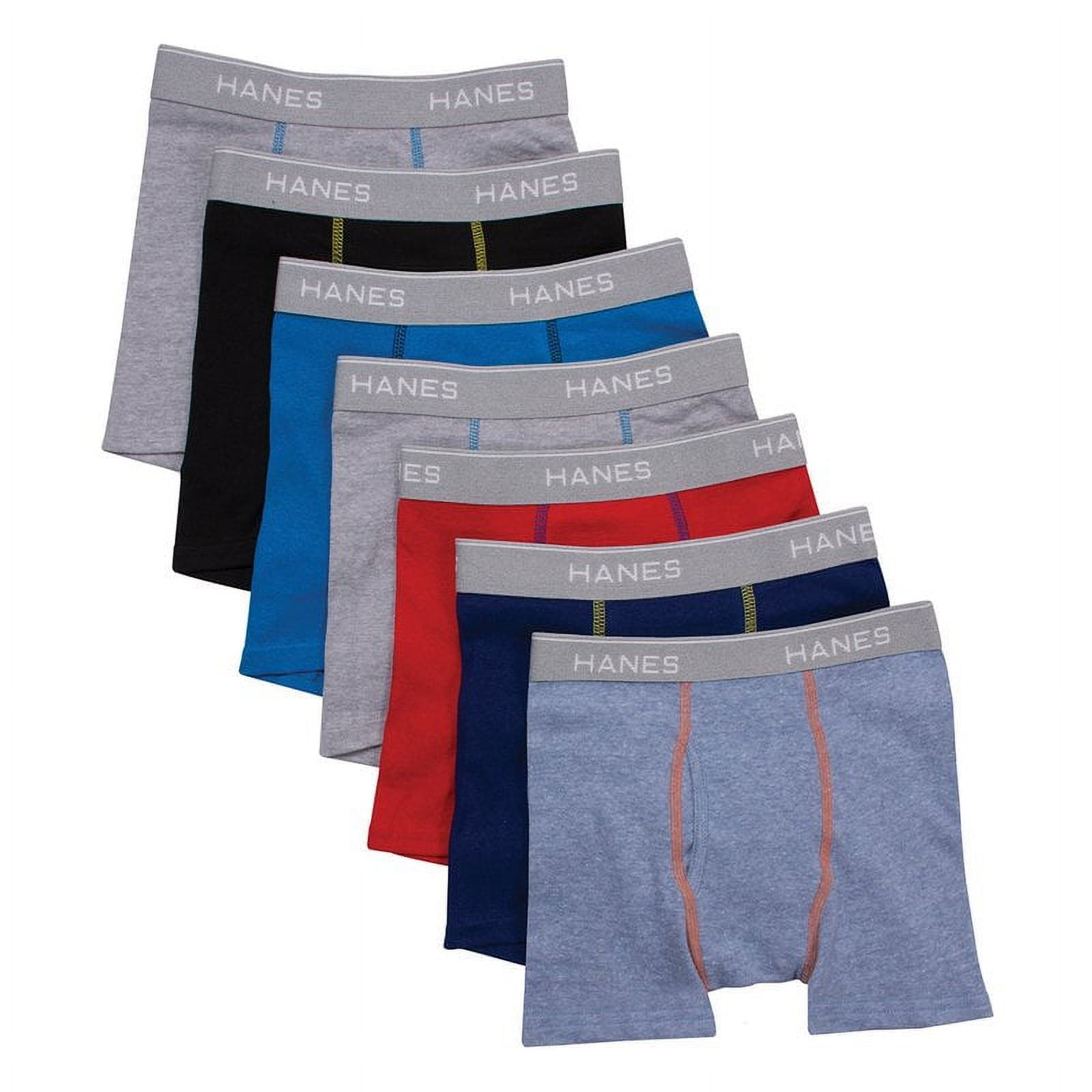 Hanes Boy's Boxer Brief 12 pack , Assorted Color, Bands and packages ...