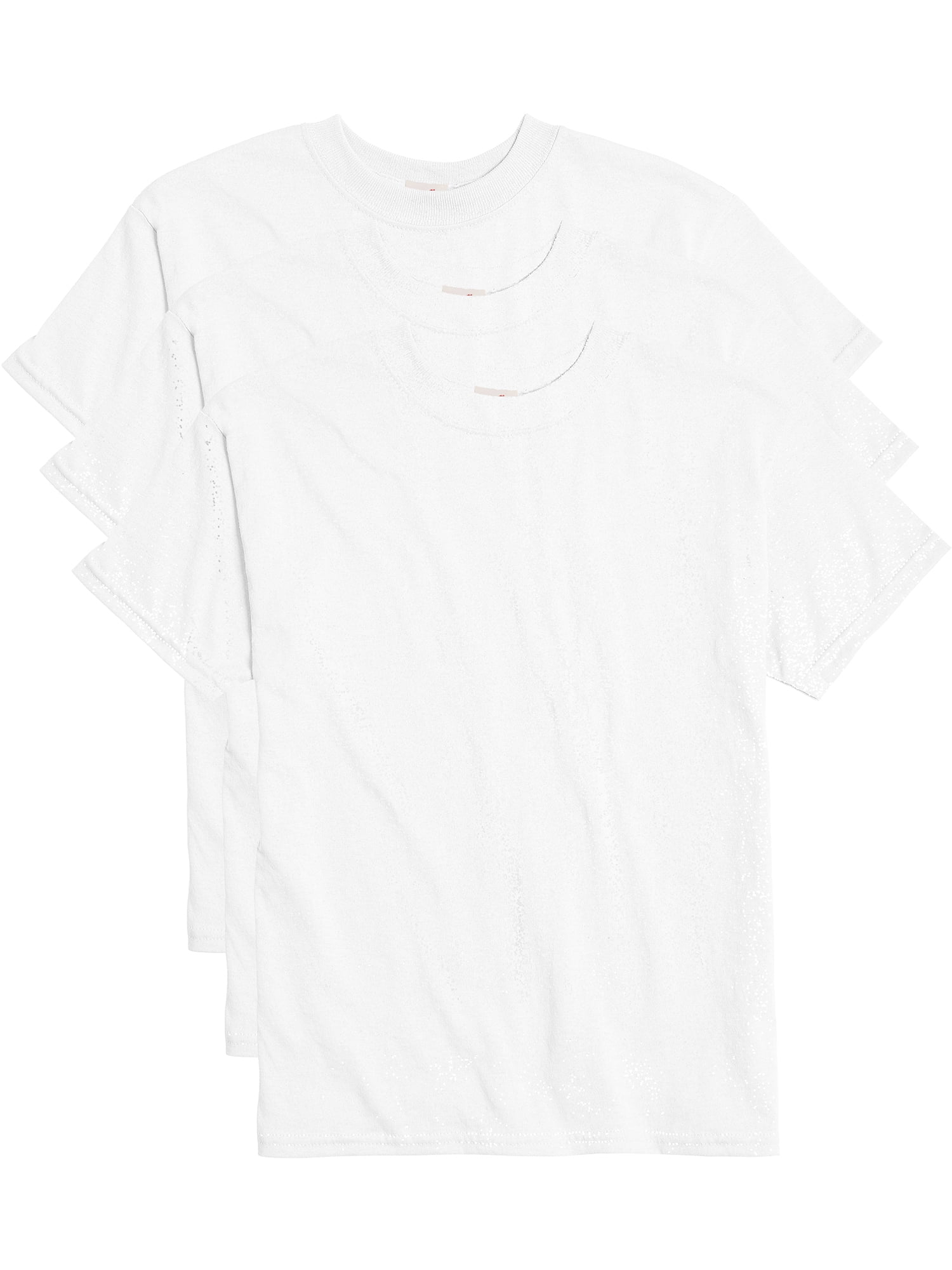 Hanes, Boys EcoSmart Short Sleeve Tee, 3 Pack, Sizes 6-18 - Walmart.com