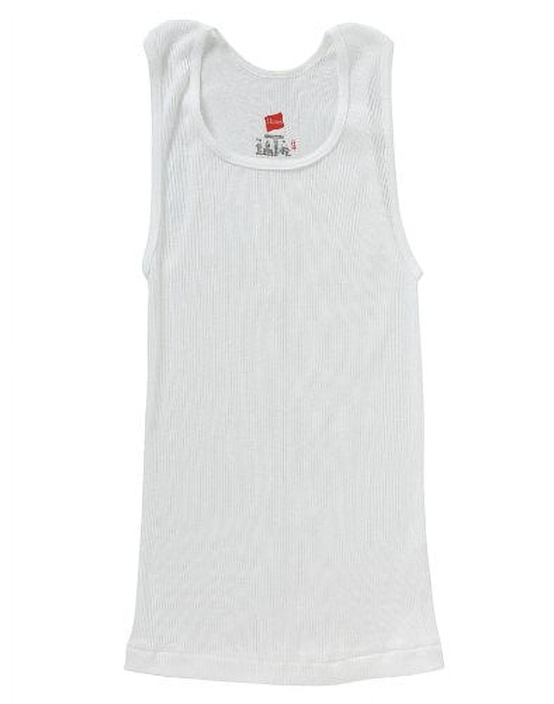 Hanes Boys Red Label Tanks (Pack of 2) 2 White - Walmart.com