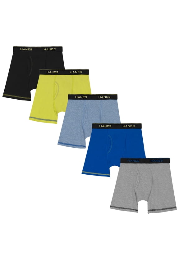 Hanes Boys' Boxer Briefs
