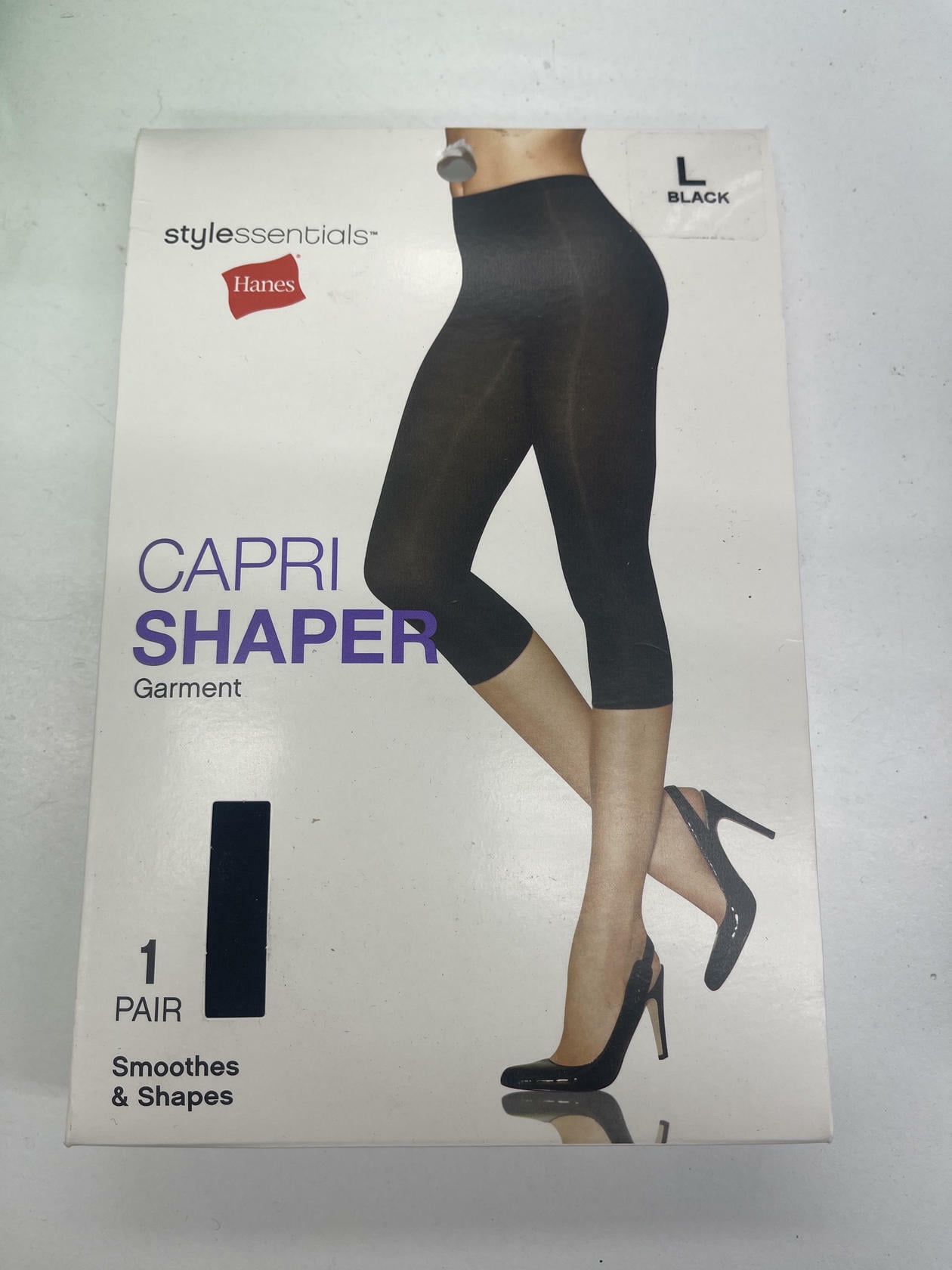 Hanes Comfort ShapeWear Capri Shaper: Pure Comfort, Seamless, Smoothes ...