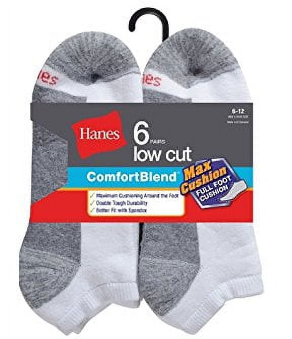 Hanes Classics Men's White Crew Socks 10-Pack - Walmart.com