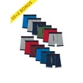 Hanes Comfort Flex Boys' Ringer Boxer Brief Underwear, 10+2 Pack ...