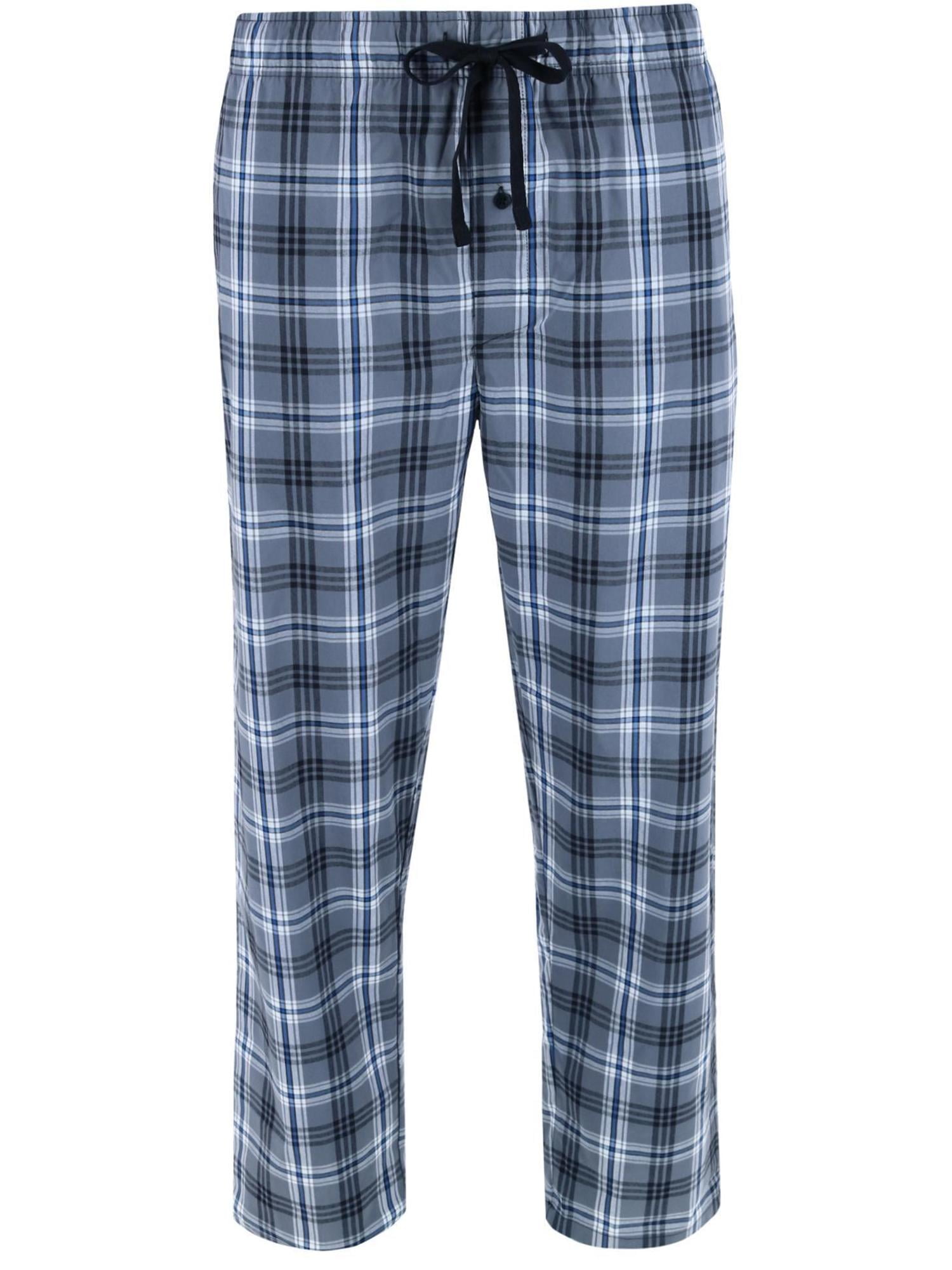 Hanes Comfort Flex Plaid Pajama Lounge Pant (Men Big & Tall) - Walmart.com