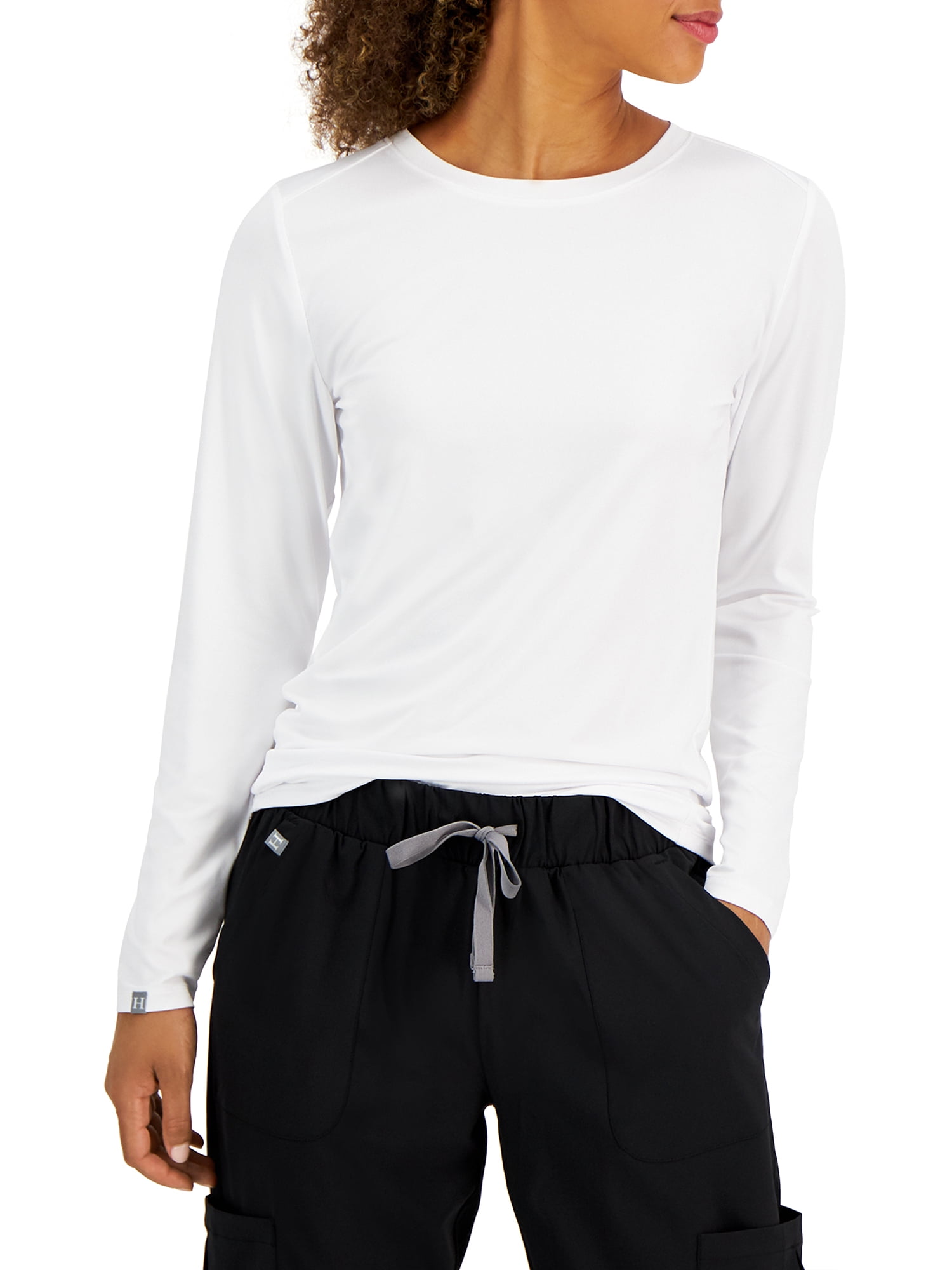 Hanes ComfortFit Women's Plus Underscrub Top - Walmart.com