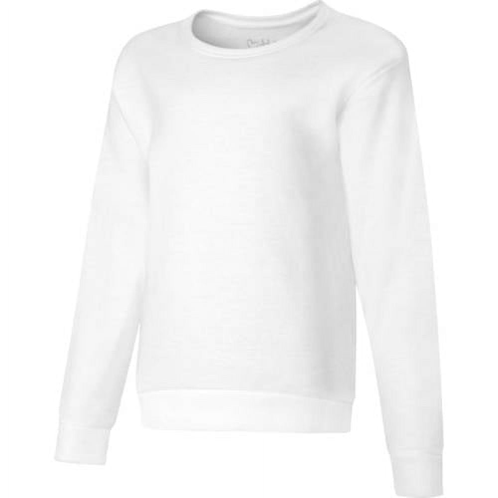 Hanes ComfortSoft Eco Smart Crewneck Sweatshirt, Little Girls and Big ...