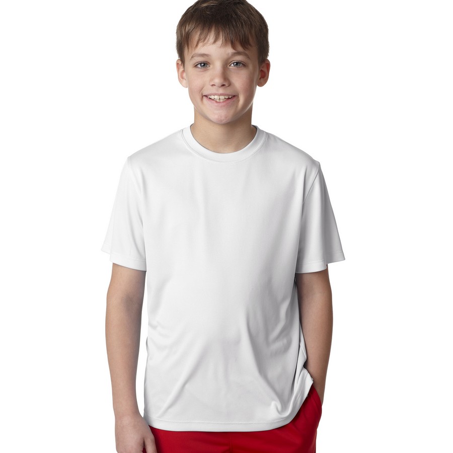 Hanes Cool DRI T-Shirt (482Y) White, S (Pack of 5) - Walmart.com