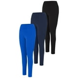 Hanes Cool DRI Women’s Legging, 3-Pack, Moisture-Wicking Performance ...