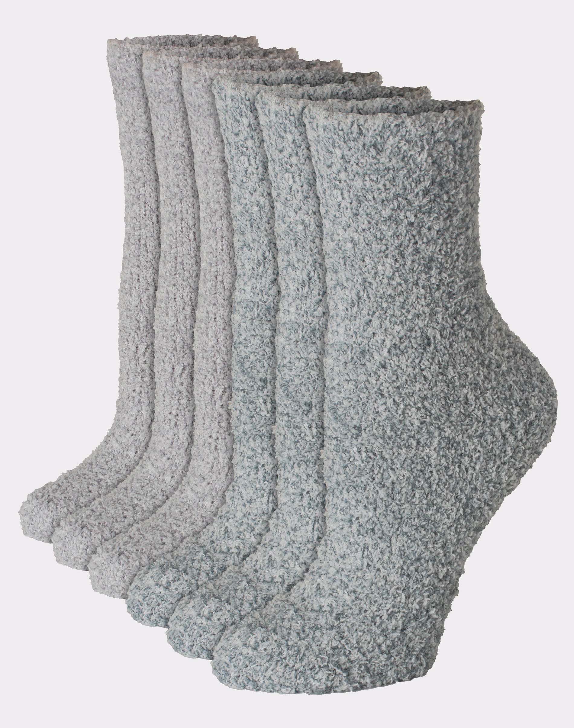 Hanes Cozy Crew Socks 6-Pack Women's Soft Fluffy Comfy sz 5-9 - Walmart.com